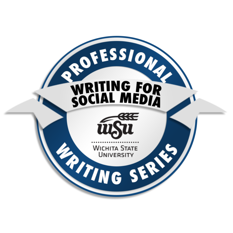 Professional Writing Series: Writing for Social Media – WSU Badges